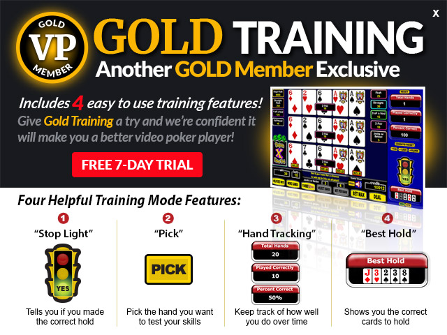 Video Poker | Gold Training